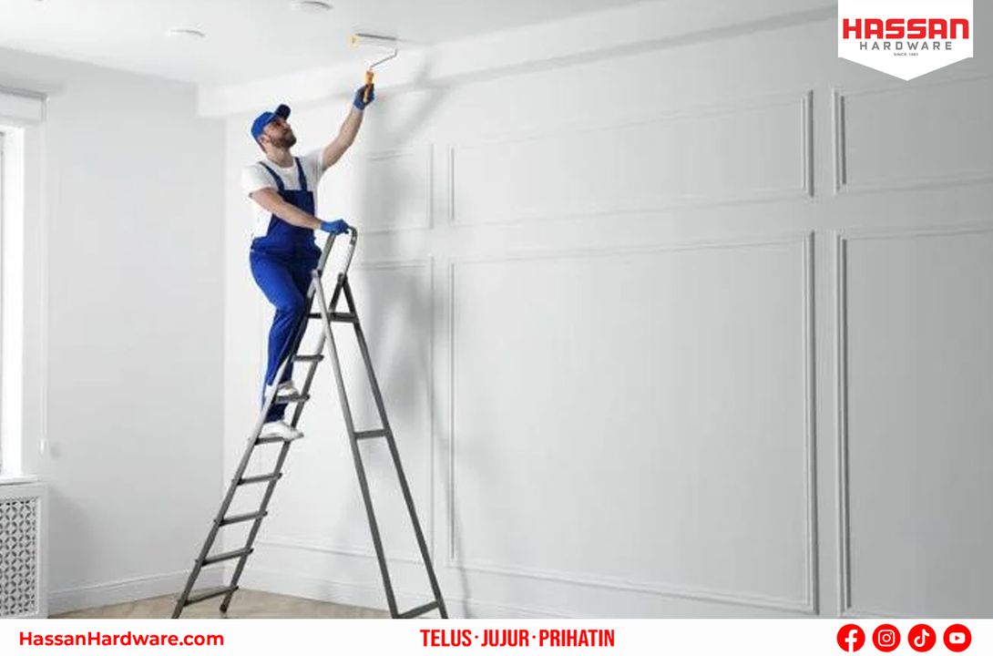 Cat Siling Berkuasa! Siling Putih Sempurna dengan Dulux Maxilite ...